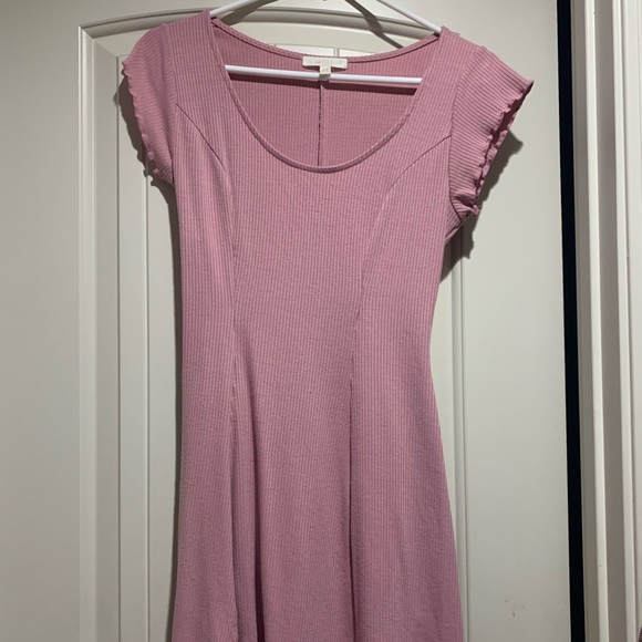 love, Fire | Dresses | Simple Pink Fitted Dress | Poshmark